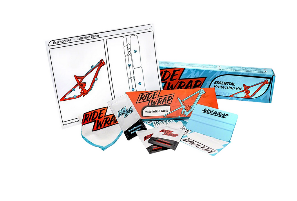 Ridewrap Essential Mtb Matte Frame Protection Kit Universal Mtb